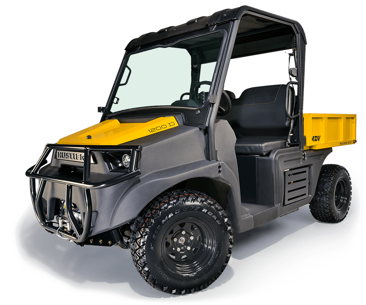 Hustler Turf Enters UTV Market with LEVELIFT™ Bed Technology - Small ...
